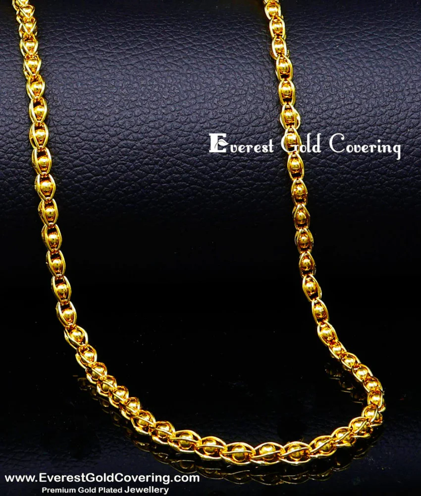 Buy High Quality Gold Plated Kerala Chain Design for Women