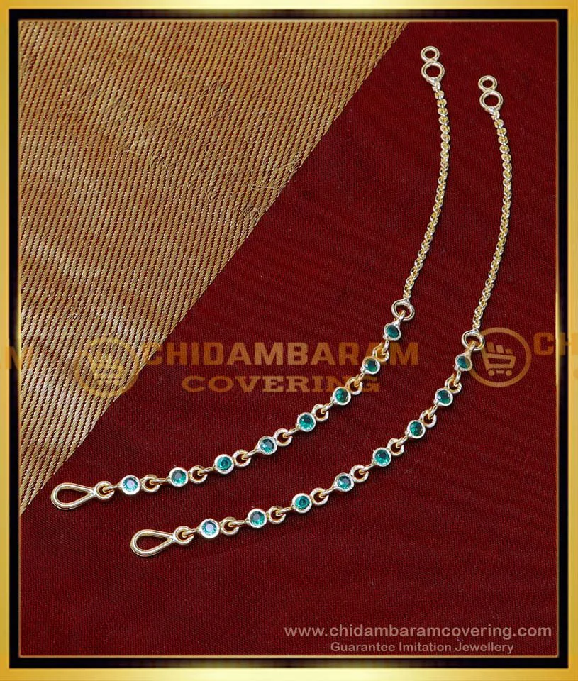 Buy Impon Emerald Stone Suthu Maatal Design for Women