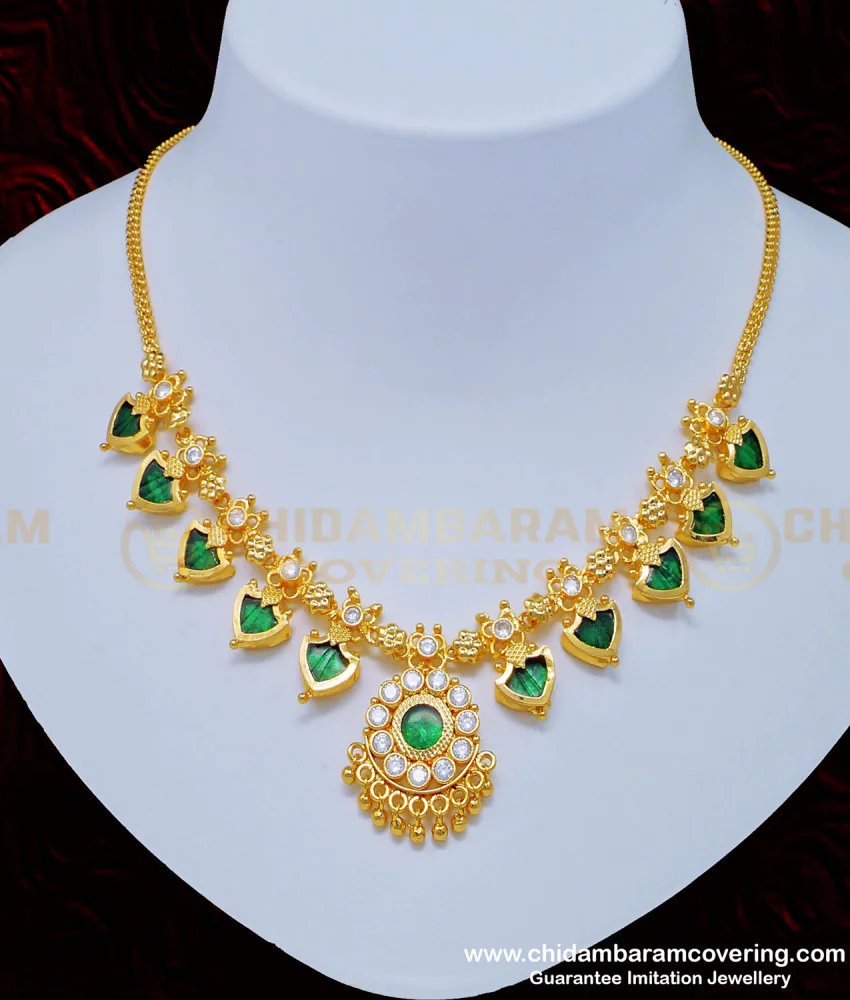 Buy Kerala Traditional Jewellery Stunning Gold Light Weight Each 5 ...